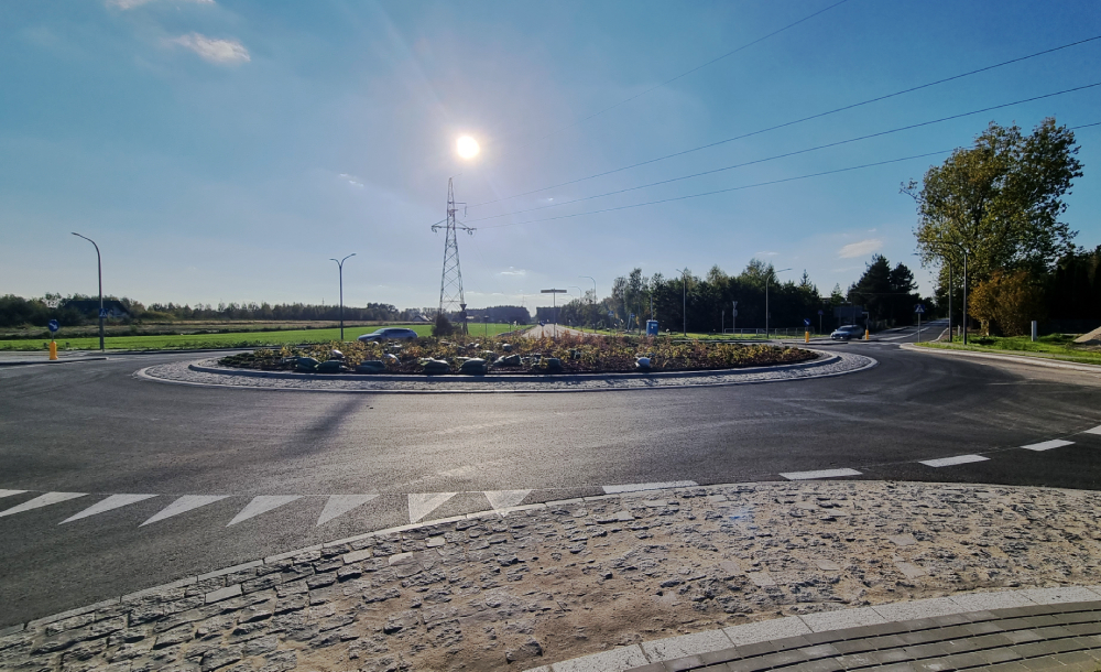Nowe rondo w drodze do węzła Antoninów | Oficjalna strona Miasta i ...